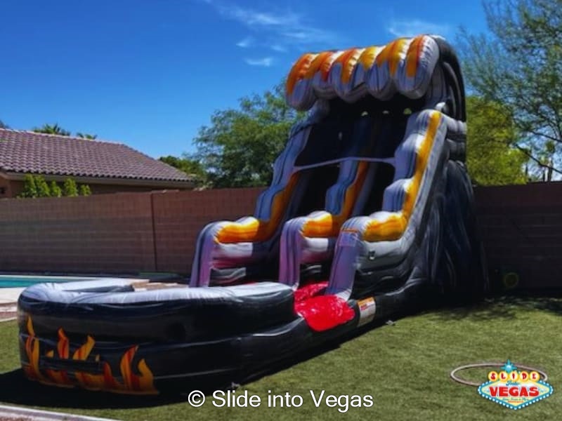 Las Vegas Giant Water Flame Slide