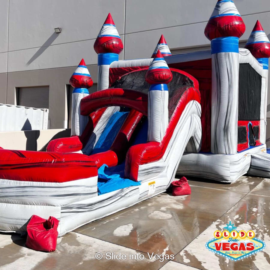 Boys Castle Water Jumper Slide Rental